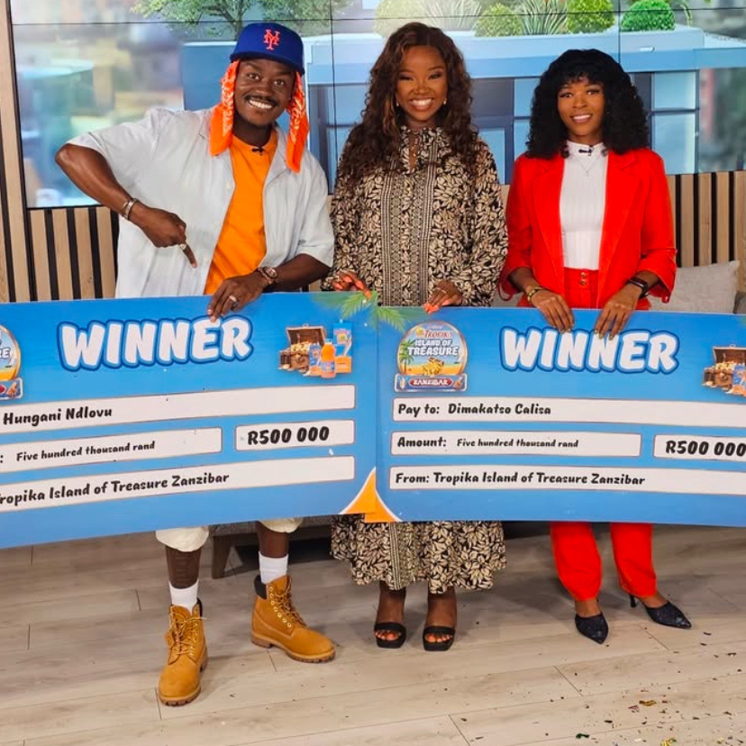 Hungani and Dimakatso Crowned Tropika Island of Treasure Zanzibar Winners